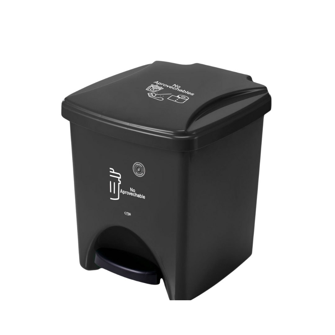 PAPELERA PEDAL M. RECUPERADO 20 LIT BLANCO APROV